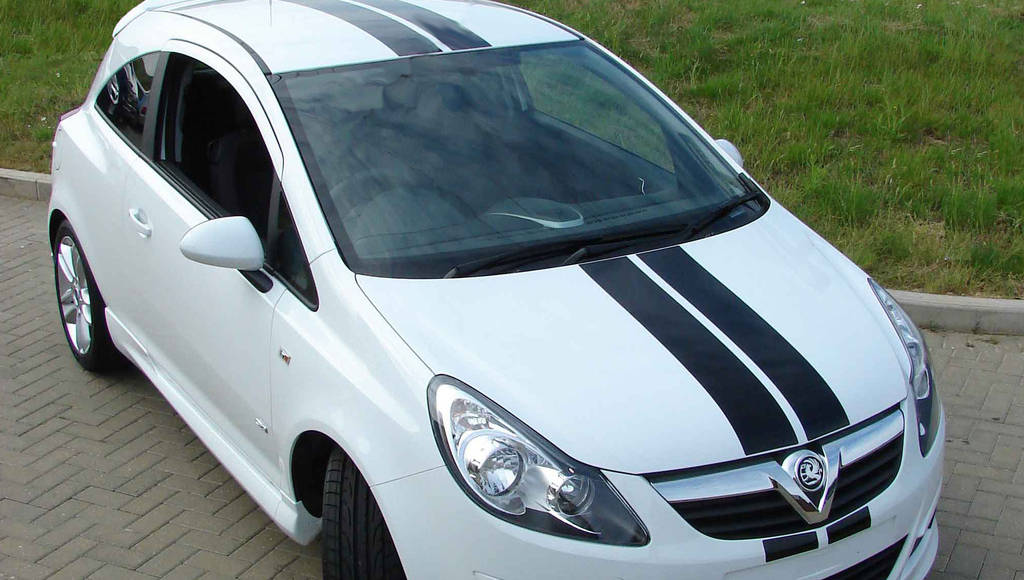 Vauxhall Corsa with VXR racing stripes | CarSession