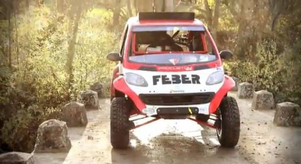 Video: Smart ForTwo modified for the 2013 Dakar Rally | CarSession