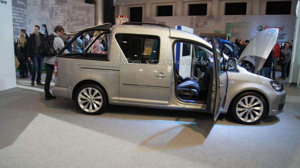 2013 Volkswagen Caddy Pick-Up Concept | CarSession