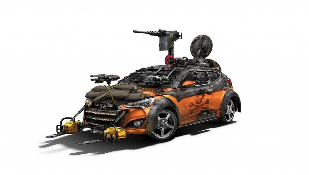 Hyundai Veloster Zombie Survival Machine – the ultimate car for gamers ...