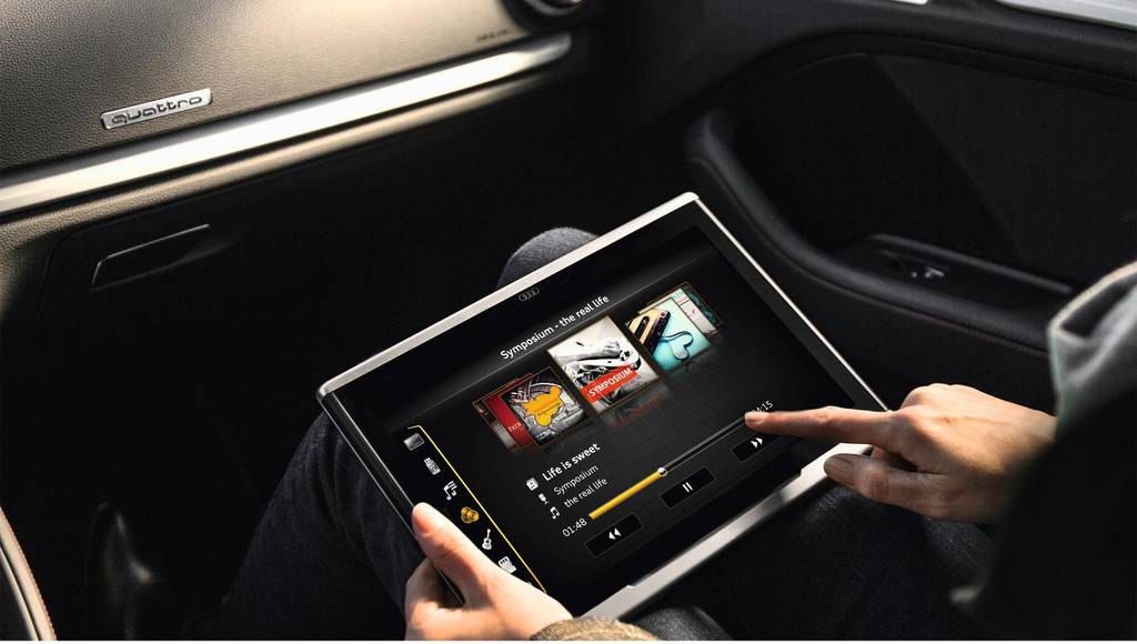 Audi Smart Display in-car entertainment tablet | CarSession