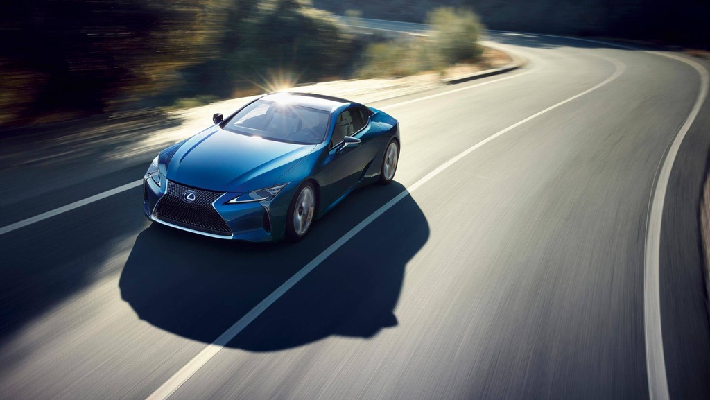 Lexus LC500 gets Structural Blue body paint | CarSession