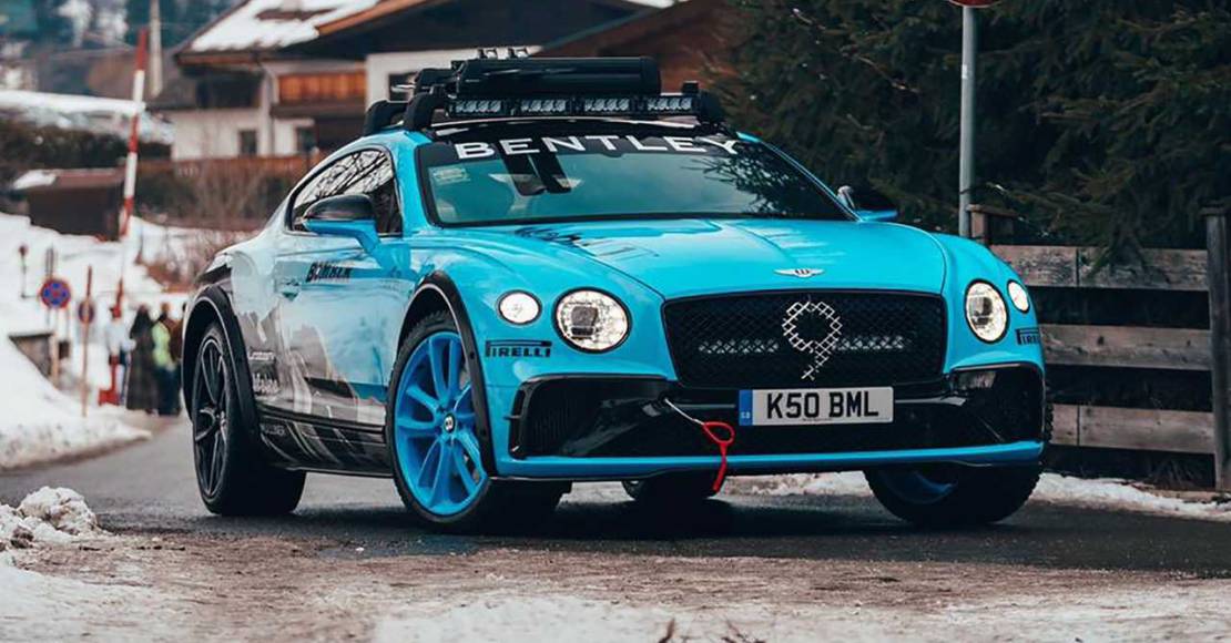 Bentley teases a rally Continental GT | CarSession