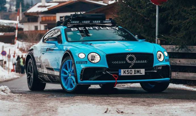 Bentley teases a rally Continental GT | CarSession