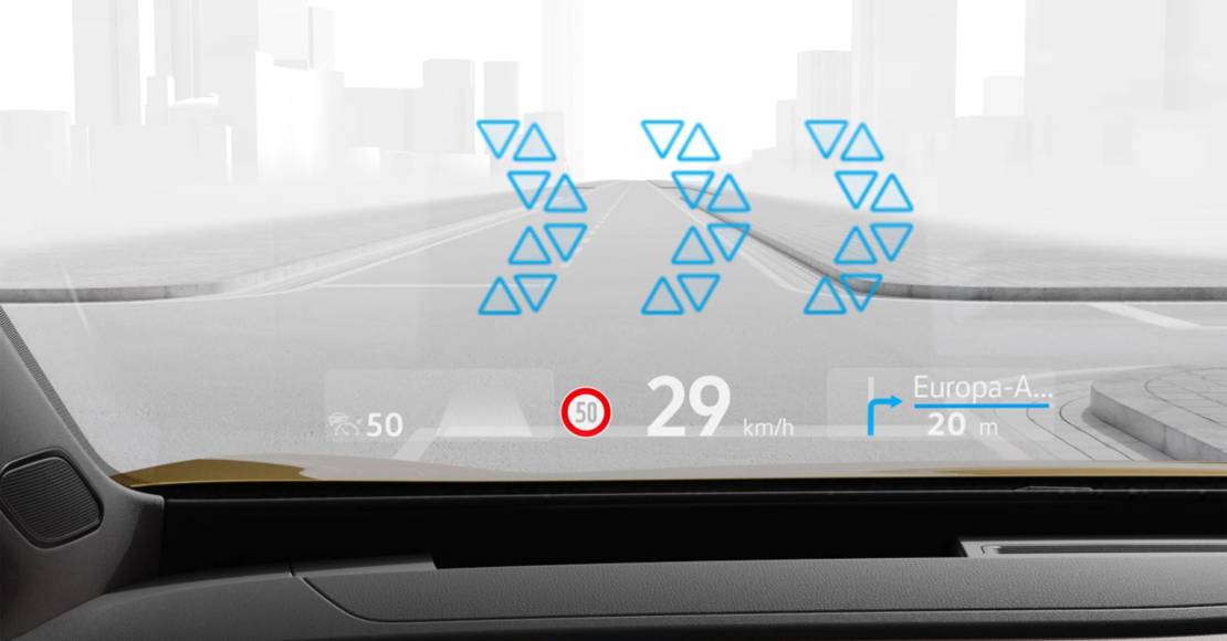 Volkswagen augmented reality navigation detailed | CarSession